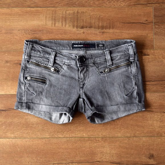 Miss Sixty | Shorts | Y2k Miss Sixty Dark Gray Denim Ultra Short Shorts ...